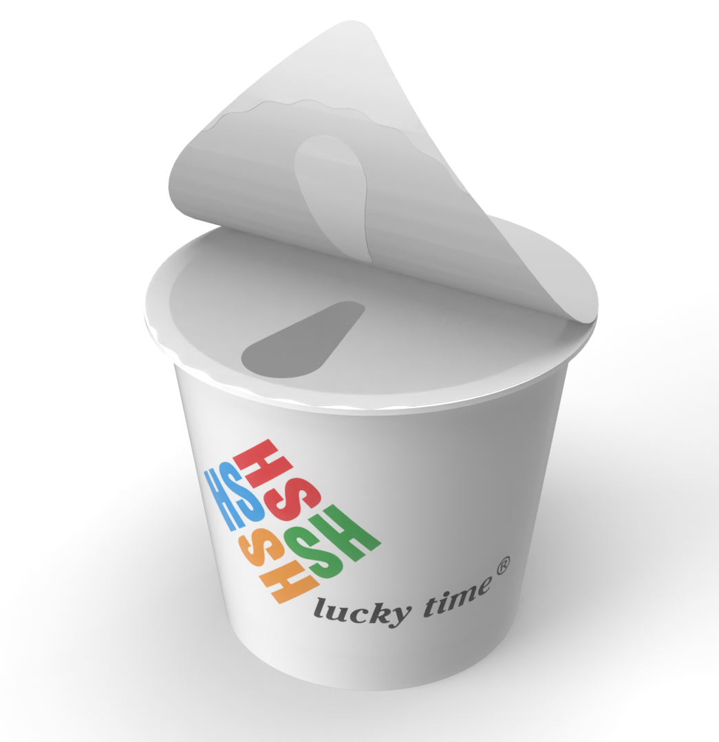 Dual-Layer Perforated Lids - Lucky Time Packaging